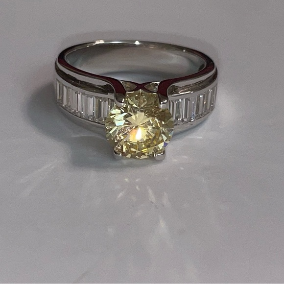 Jewelry | Yellow Cz Wedding Ring | Poshmark
